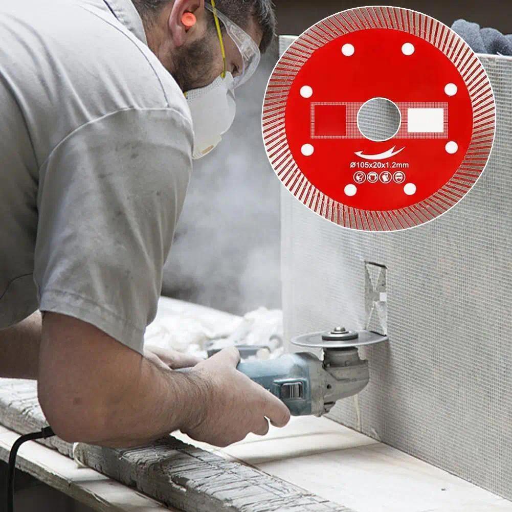 105mm Ultra Thin Dry-Cut Diamond Cutting Disc For Angle Grinder ...