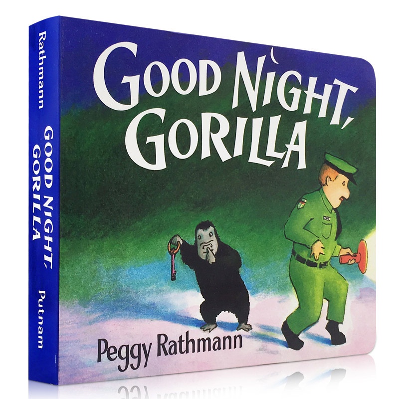 milu Original English Picture Book Good Night Gorilla Board Book ...