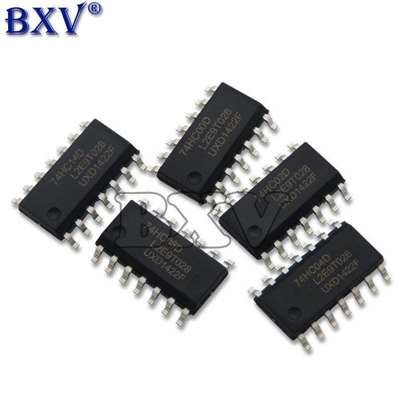 10pcs 74HC14D 74HC14 SOP-14 SN74HC14DR SOP 74HC00D 74HC00 74HC02D 74HC04D 74HC04 74HC08 74HC08 ...