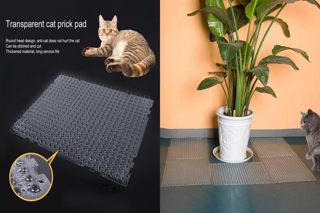 Cat and Dog Repellent Spikes Pet Deterrent Mat Cat Scat Mat Pet ...