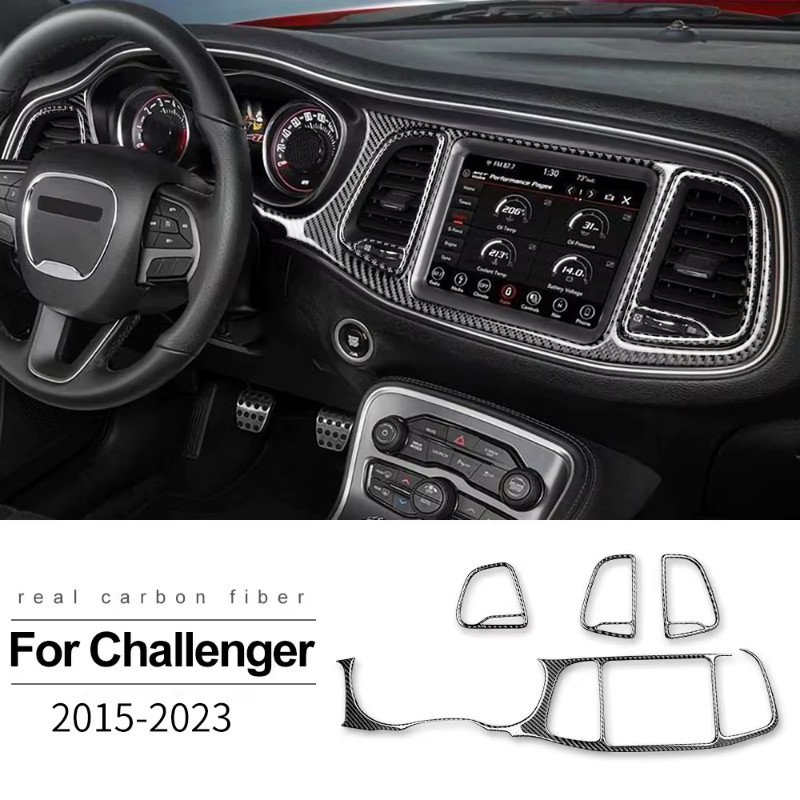 Real Soft Carbon Fiber for Dodge Challenger 2015 2016 2017 2018 2019 ...