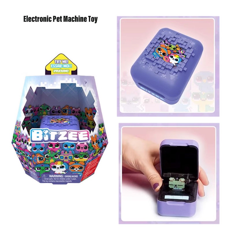 Bitzee Electronic Pet Machine Spinmaster Interactive Toy Intelligent ...