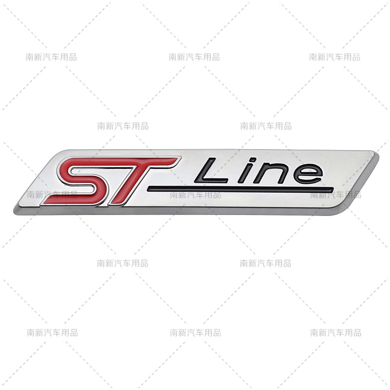 Suitable for Ford STline Car Sticker Modification STline Car Metal ...
