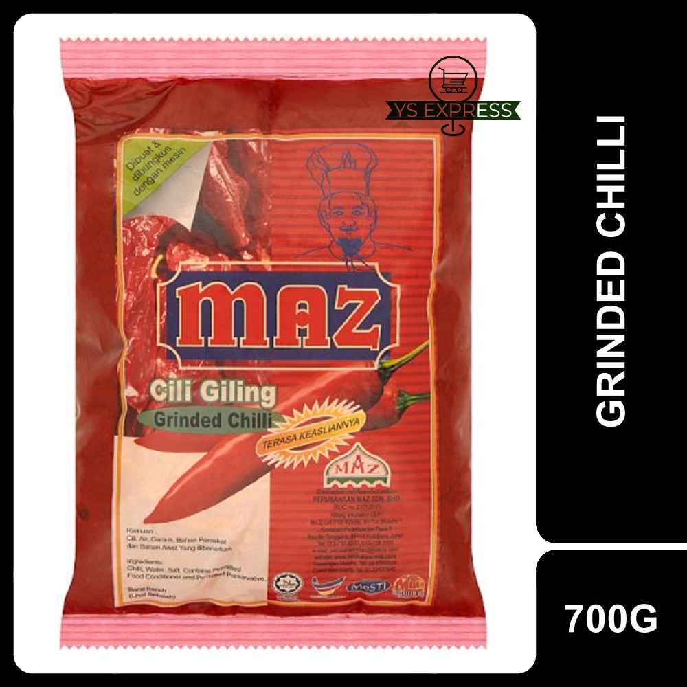 MAZ Grinded Chilli 700G - Cili Giling | Shopee Malaysia