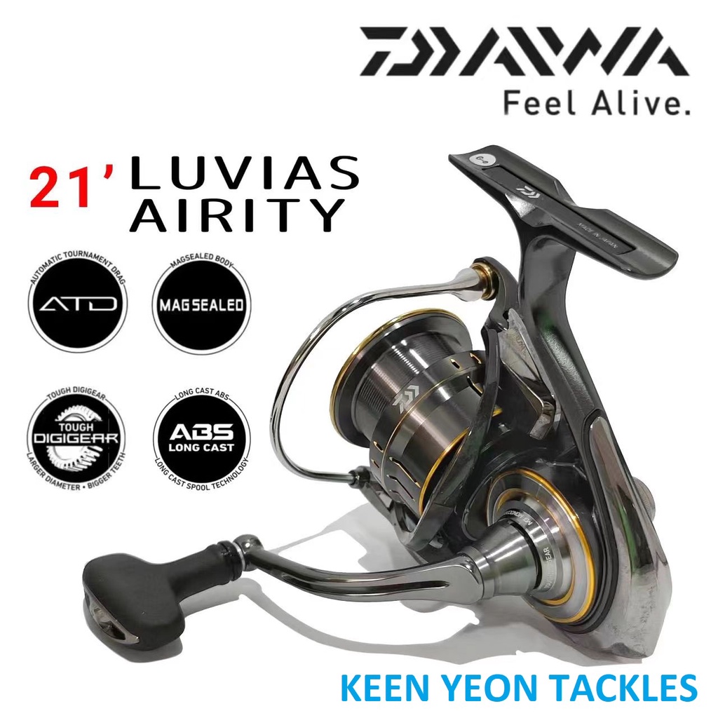 2021' DAIWA LUVIAS AIRITY SPINNING REEL (MADE IN JAPAN) | Shopee Malaysia