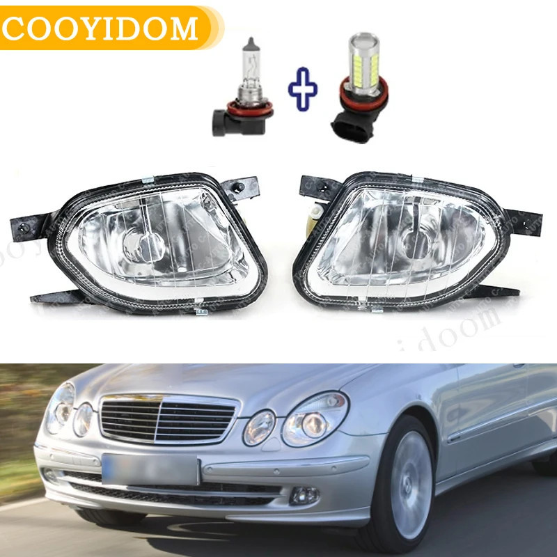 Foglights For Mercedes Benz W211 2003-2006 E200 E220 E240 E280 E300 E320 E350 E420 E500 ...