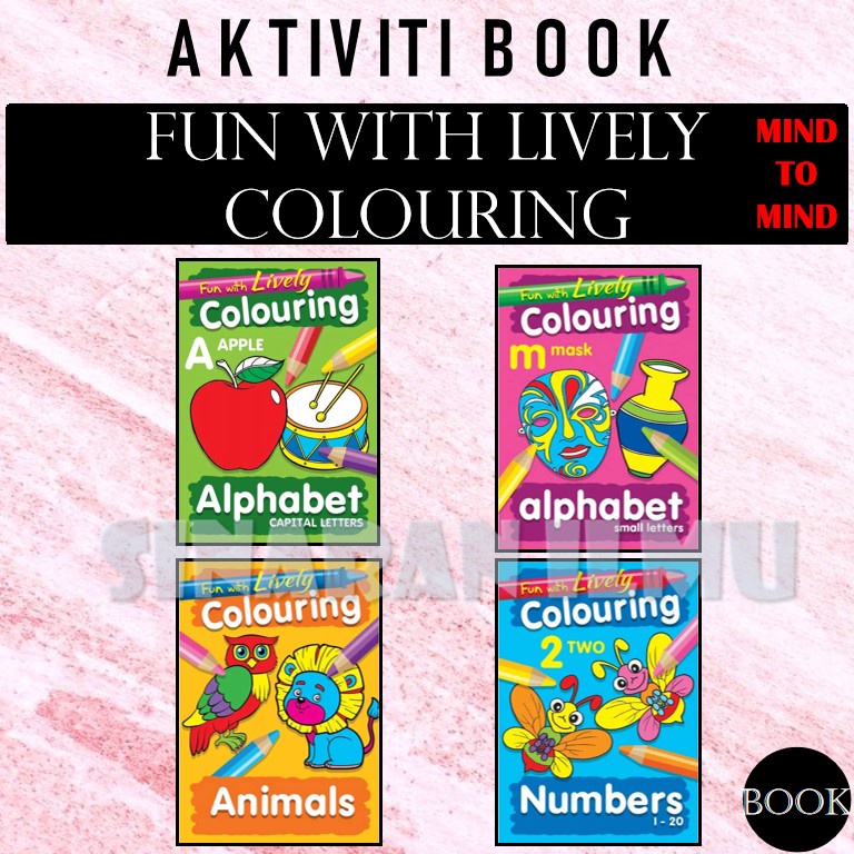 (SI)FUN WITH LIVELY COLOURING ：ANIMALS | ALPHABET | NUMBERS 1-20 ...
