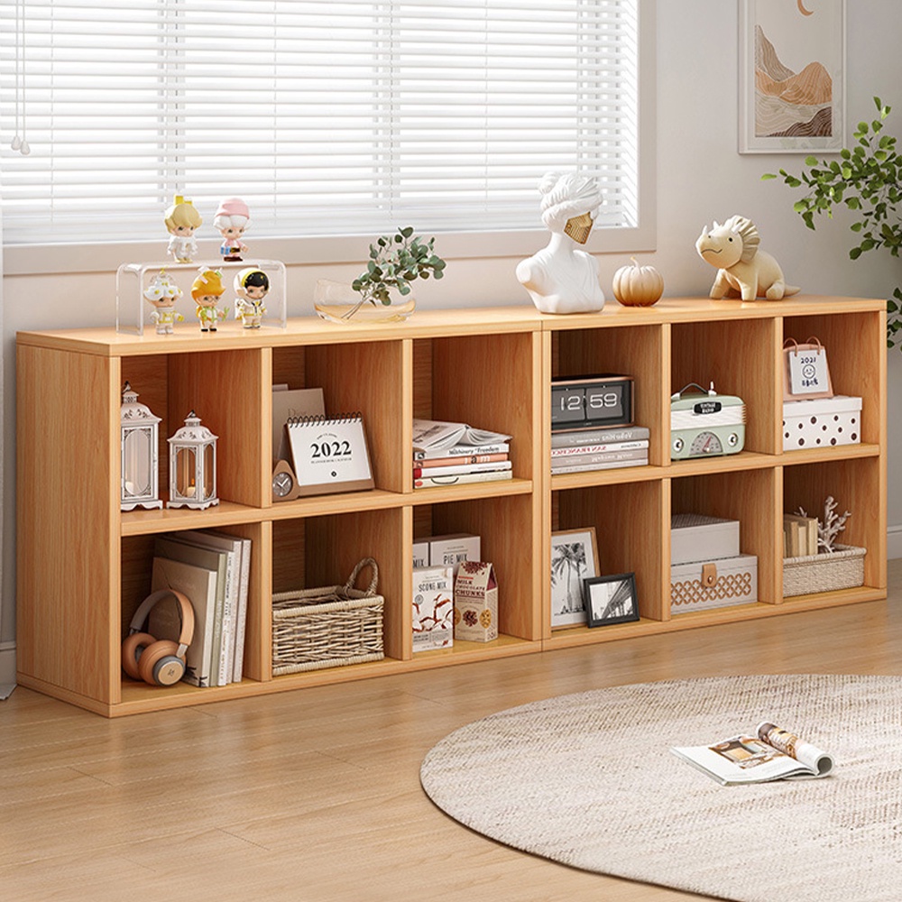 Worthbuy Cube Book Storage Cabinet Almari Kotak Bookshelf Wood Shelf ...