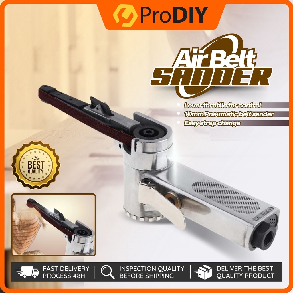 10mm Pneumatic Air Belt Sander Industrial Heavy Duty Edge Sharpener ...