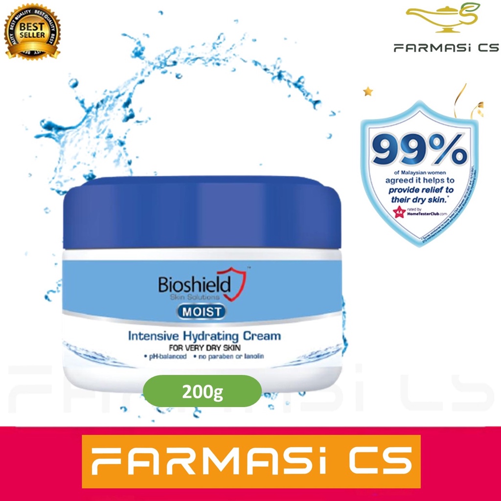 PROMO Bioshield Skin Solution Moist Intensive Hydrating Cream 200g EXP ...