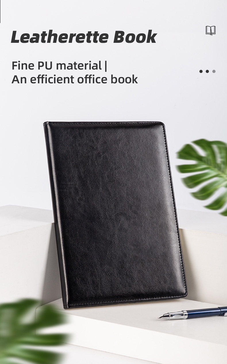 Deli Leather Cover Notebook 25k 160 Pages A5 Size Black Note Pad Journal Diary Shopee Malaysia