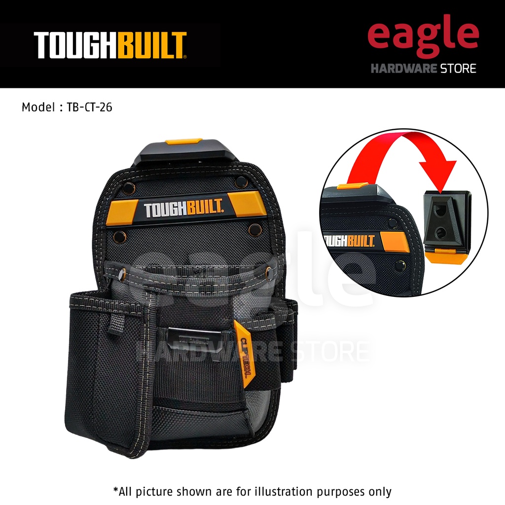 Toughbuilt TB-CT-26 Universal Pouch / Utility Knife Pocket | Shopee ...