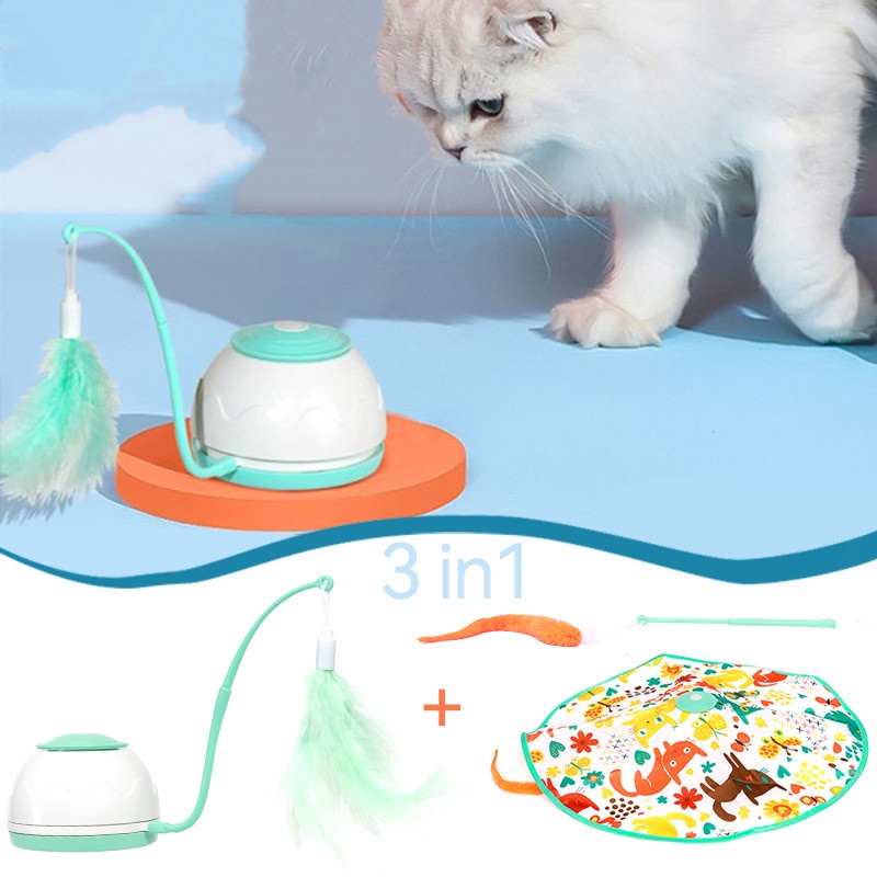 Electric Cat Toy Set Keep Your Feline Friend Entertained With ...