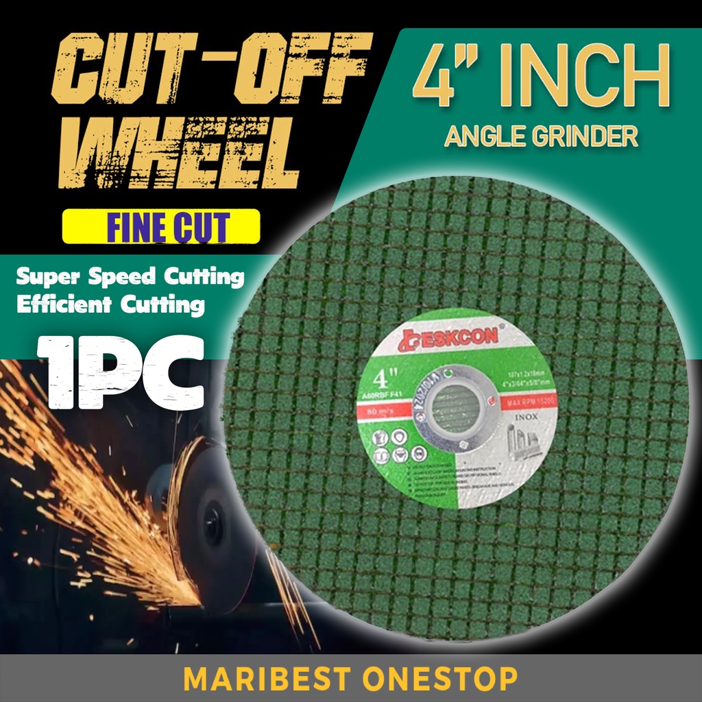1Pc 4 inch Cutting Disc Cut-off Wheel Angle Grinding Disc Grinding Mata ...