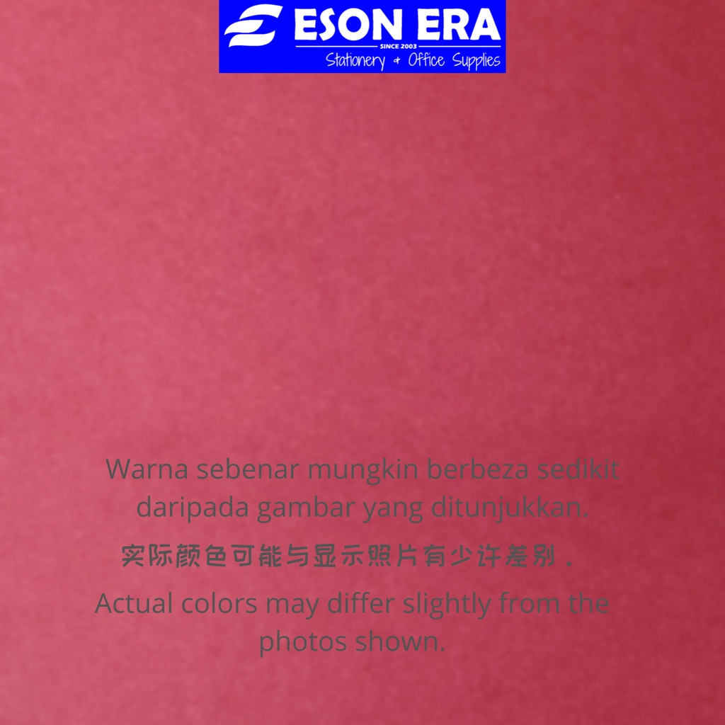 [Part 2/2] Manila Card Bright Colour 185gsm 20"x25" Kad Manila Kertas ...