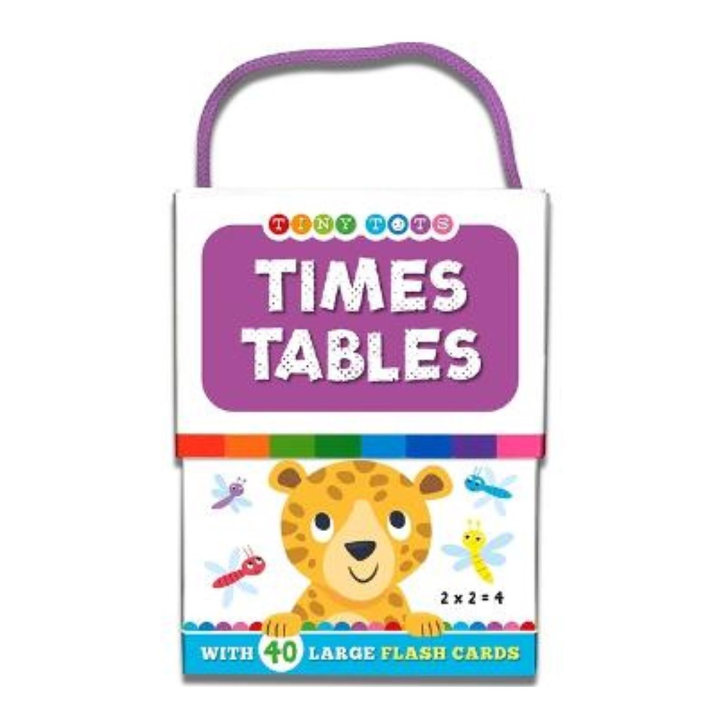 Tiny Tots My Times Tables Flashcards Case To Learn Multiplication For ...
