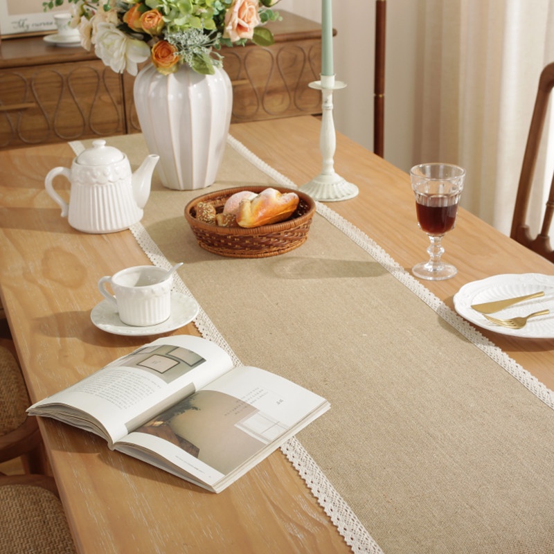 BC Table Runners cloth Handmade Natural Holiday Wedding Banquet ...