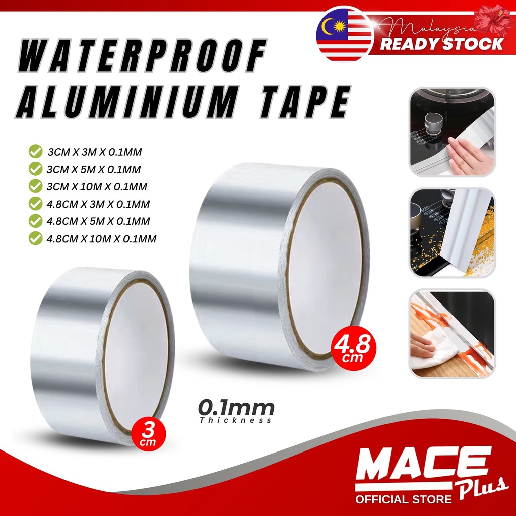 0.1mm Waterproof Tape Aluminum Tape Strong Adhesive Tape Crack High ...
