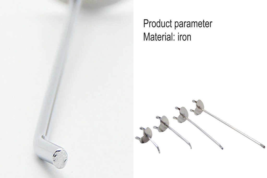 TF* 10Pcs Pegboard Hooks Straight Upturned Design Iron Shelf Display ...