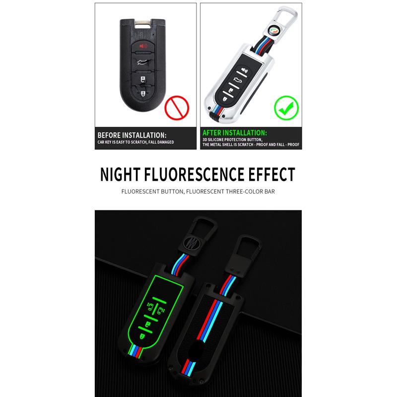 For Perodua Bezza / Aruz / Axia / MYVI 2018 - 2021 Remote Key Case ...