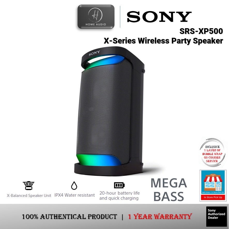 Sony SRS-XP500 X Series Portable Wireless Speaker | Shopee Malaysia
