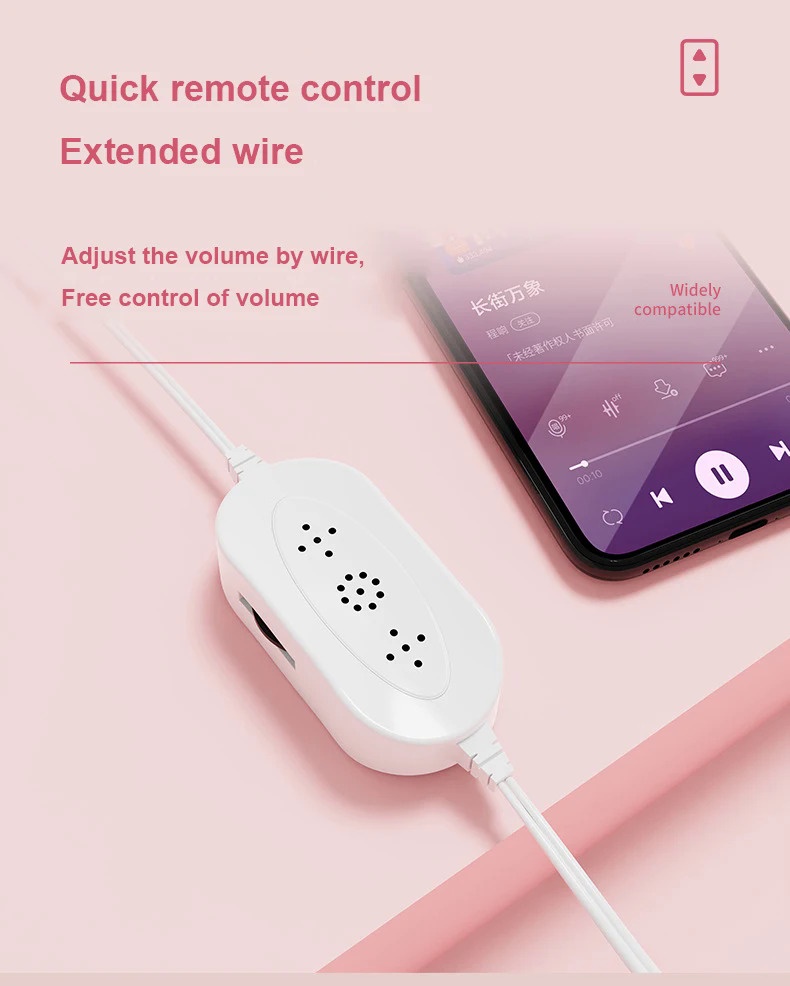 Pink Computer Speakers For PC Laptop Speakers USB 3.5mm Wired Music ...