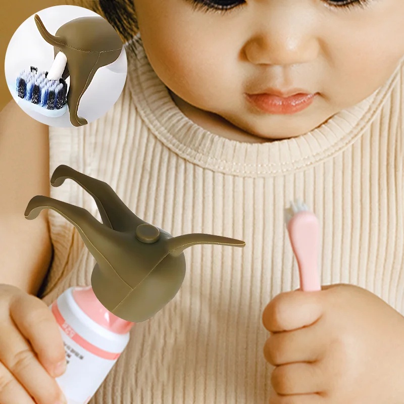 Silicone Dog Butt Toothpaste Topper Funny Toothpaste Dispenser Pooping ...