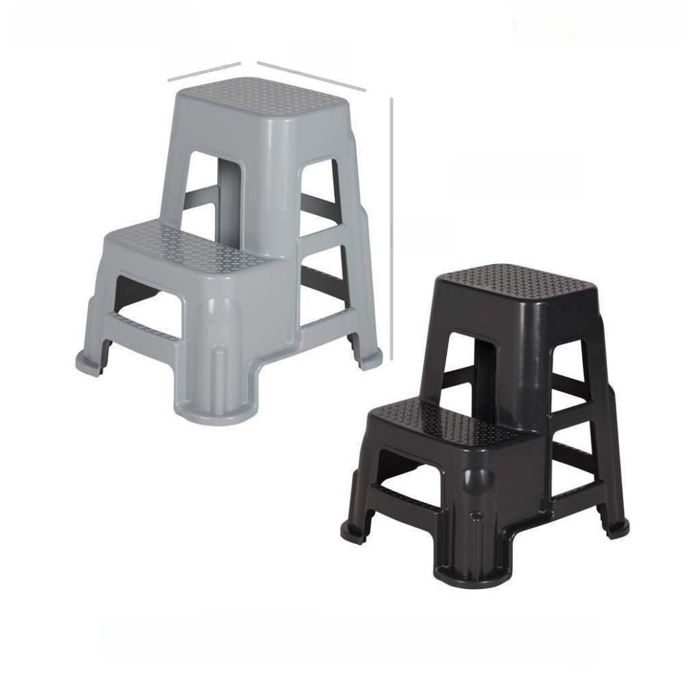 Felton FPS1621 Heavy Duty Plastic Step Chair Ladder L33xW25xH61cm ...