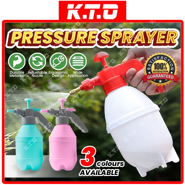 1 Liter Multi-Purpose Pressure Hand Pump Sprayer Gardening Tool Water ...