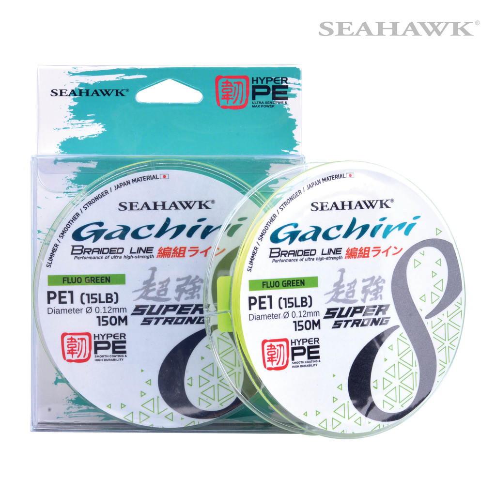 𝖲𝖤𝖠𝖧𝖠𝖶𝖪 𝖡𝖱𝖠𝖨𝖣𝖤𝖣 𝖫𝖨𝖭𝖤 𝖦𝖠𝖢𝖧𝖨𝖱𝖨 (8-𝖯𝖫𝖸) 150𝖬 𝖳𝗁𝗂𝗇 𝖣𝗂𝖺𝗆𝖾𝗍𝖾𝗋 + 𝖧𝗂𝗀𝗁 𝖠𝖻𝗋𝖺𝗌𝗂𝗈𝗇 𝖱𝖾𝗌𝗂𝗌𝗍𝖺𝗇𝖼𝖾 | Shopee Malaysia