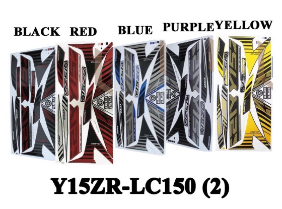 YAMAHA Y15 STICKER (2) YSUKU Y15ZR Y15Z Y15Z LC150 LC 150 BODY COVER ...