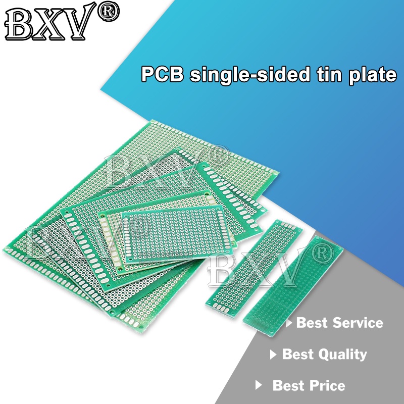 5*7 PCB 5x7 PCB Single-sided Tin Plate Experiment Board 2*8mm 3X7 4X6 ...