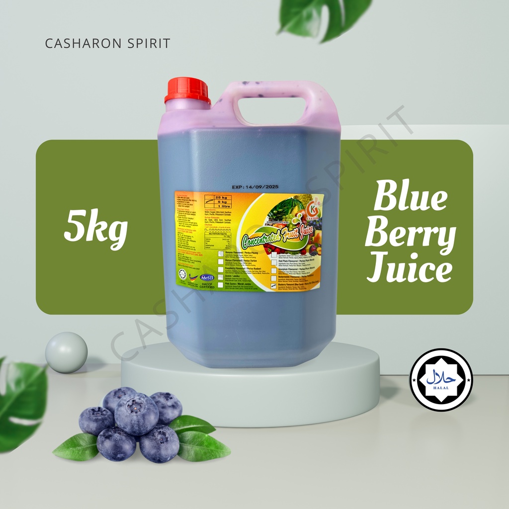 5kg Concentrate Blueberry Juice (4L) | Shopee Malaysia