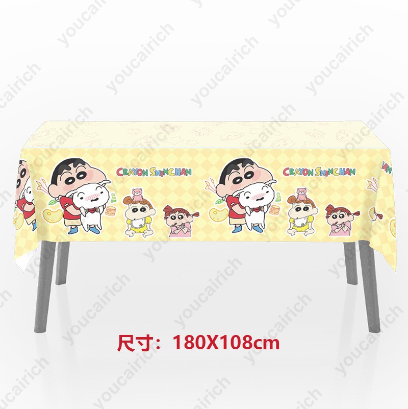 Crayon Shin-chan Party Supplies Paper Plates Cups Birthday Party ...