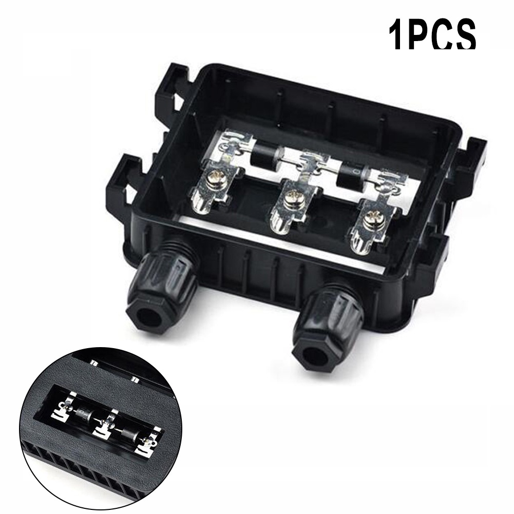 [TWILIGHT] PV Solar Junction Box Junction Box 2 Diodes for Solar Panel ...