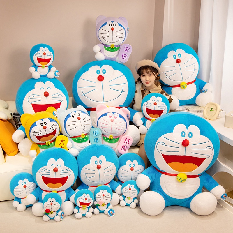 50/65/80cm Stuffed Toy Big Doraemon ドラえもん Doll Plush Toy Birthday ...