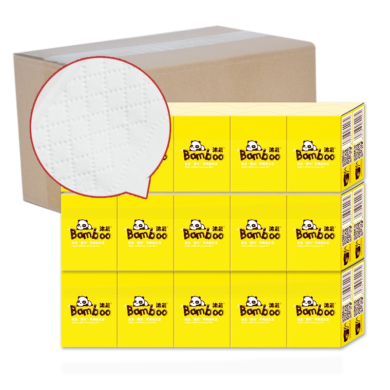 SUMAIRU Sharing Tissue Mini Napkin Handkerchief Portable Thick Layer ...