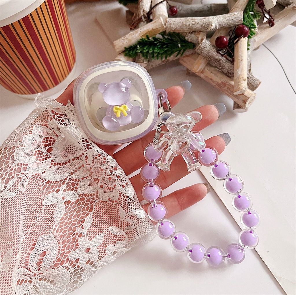 Earphone Case for Baseus WM01 WM02 Pattern Headphone Case TPU Earphone ...