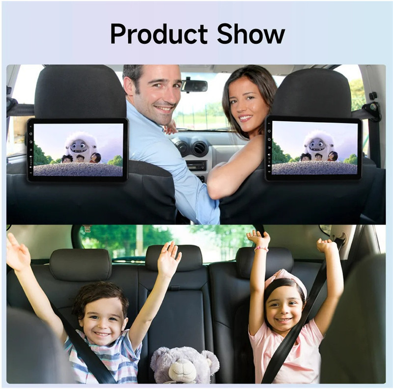 [2G+32G]Car Headrest Monitor Android New Upgrade Tablet Touch Screen ...
