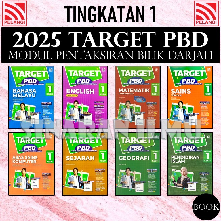 (SI)TARGET PBD TINGKATAN 1 MODUL PENTAKSIRAN BILIK DARJAH KSSM UASA 2025 | BUKU LATIHAN ...