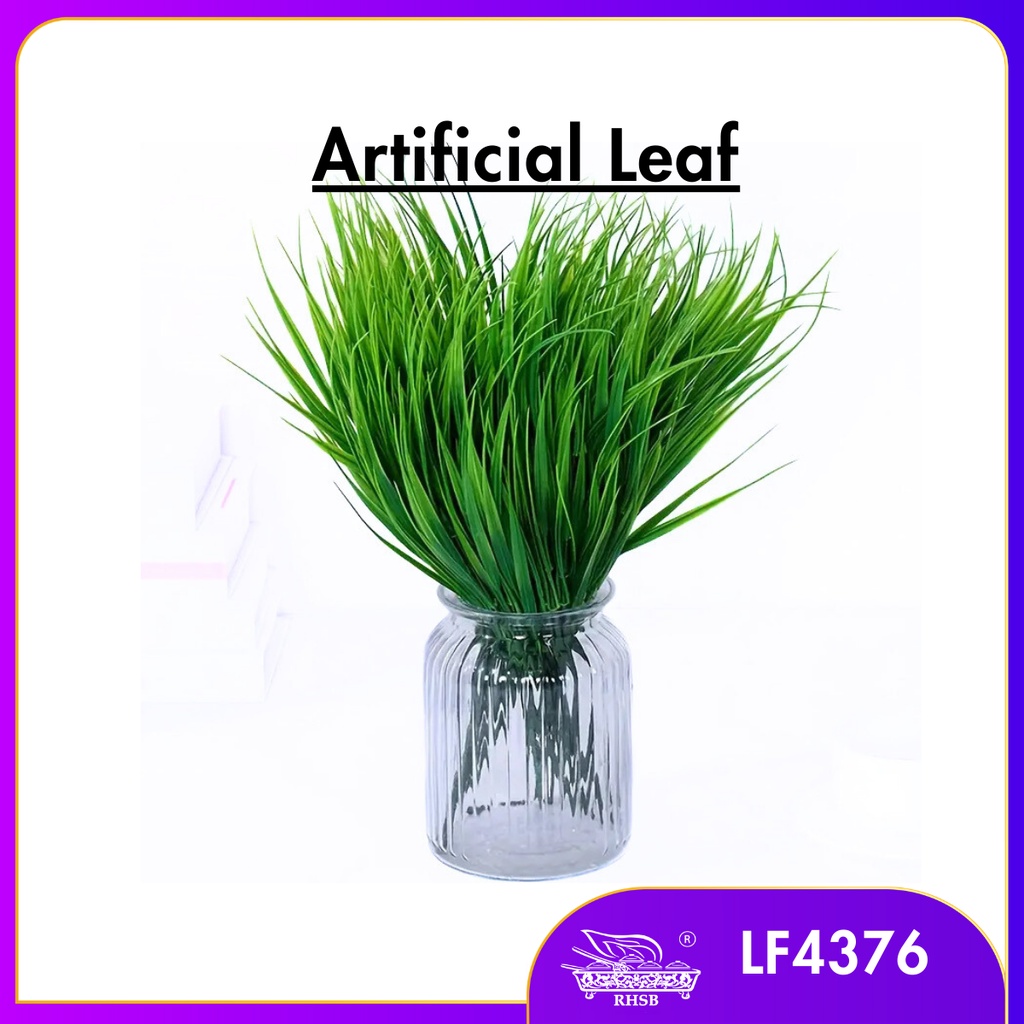 ARTIFICIAL LEAF / SPRING GRASS / ARTIFICIAL PLANT / DAUN HIASAN / DAUN ...