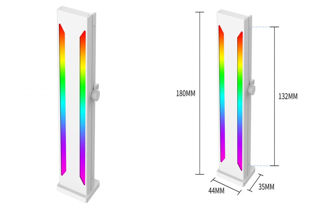 HUARMEY Aluminum Alloy Graphics Card Bracket Computer Accessories ARGB ...