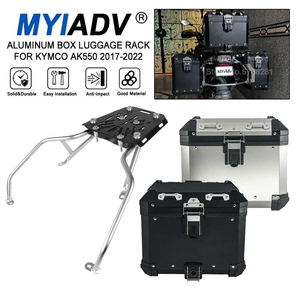 Aluminum Box Luggage Rack For Kymco AK550 2017-2021 2022 Motorcycle ...