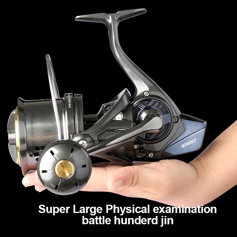 KFT DEUKIO MF long cast surf casting spinning fishing reel Mesin Pancing Mancing Pantai Surf ...