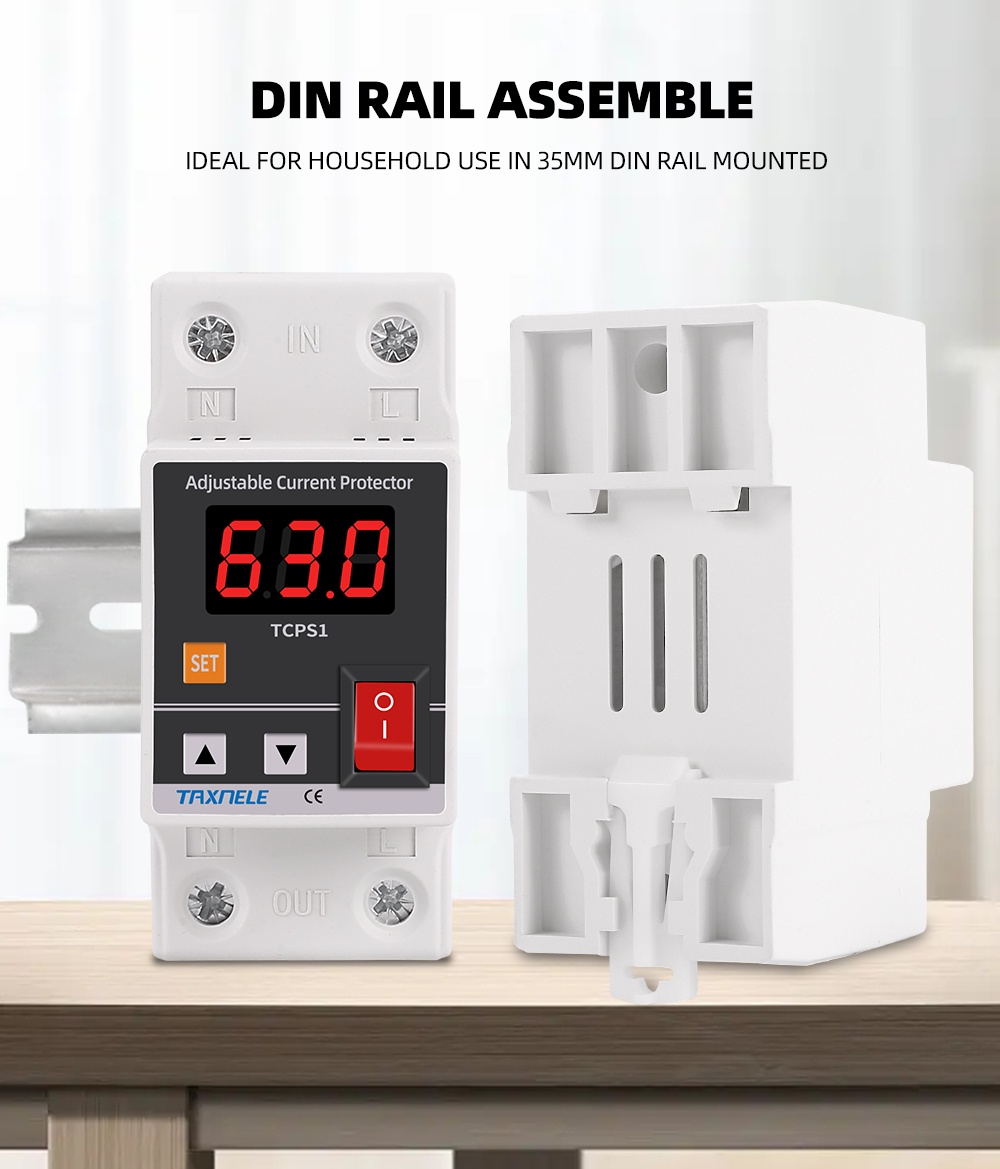 Electric Current limiter with Overload Protection Relay Electronics ...