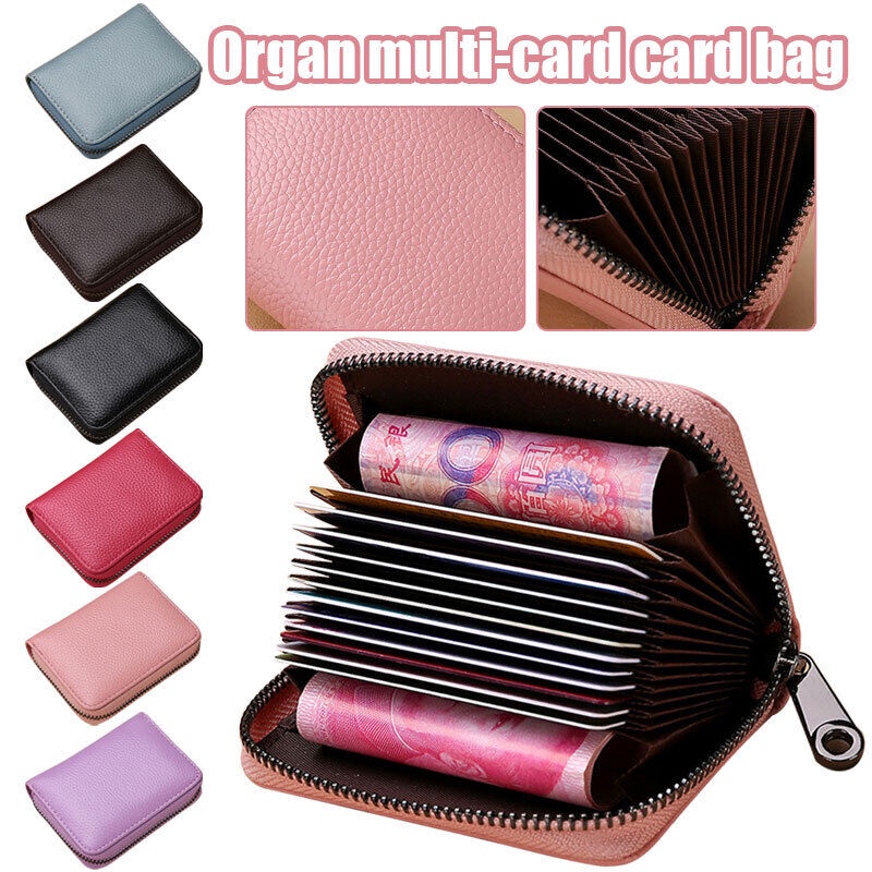 BC Women Card Holder Wallet RFID Wallet Large Capacity Coin Purse Beg ...
