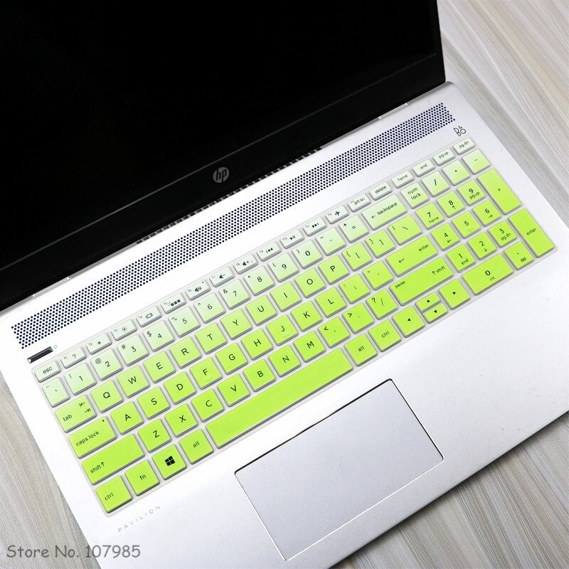 15 15.6 inch Laptop Keyboard Cover Skin Protector For HP 15S-EQ0000au ...