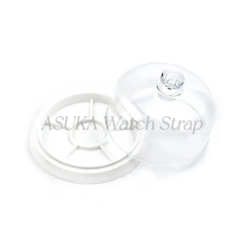 6 Slots Watch Parts Anti-dust Moistureproof Covers Storage Box for ...