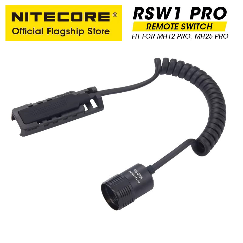 NITECORE RSW1 Pro Flashlight Tactical Remote Switch Picatinny Rail ...