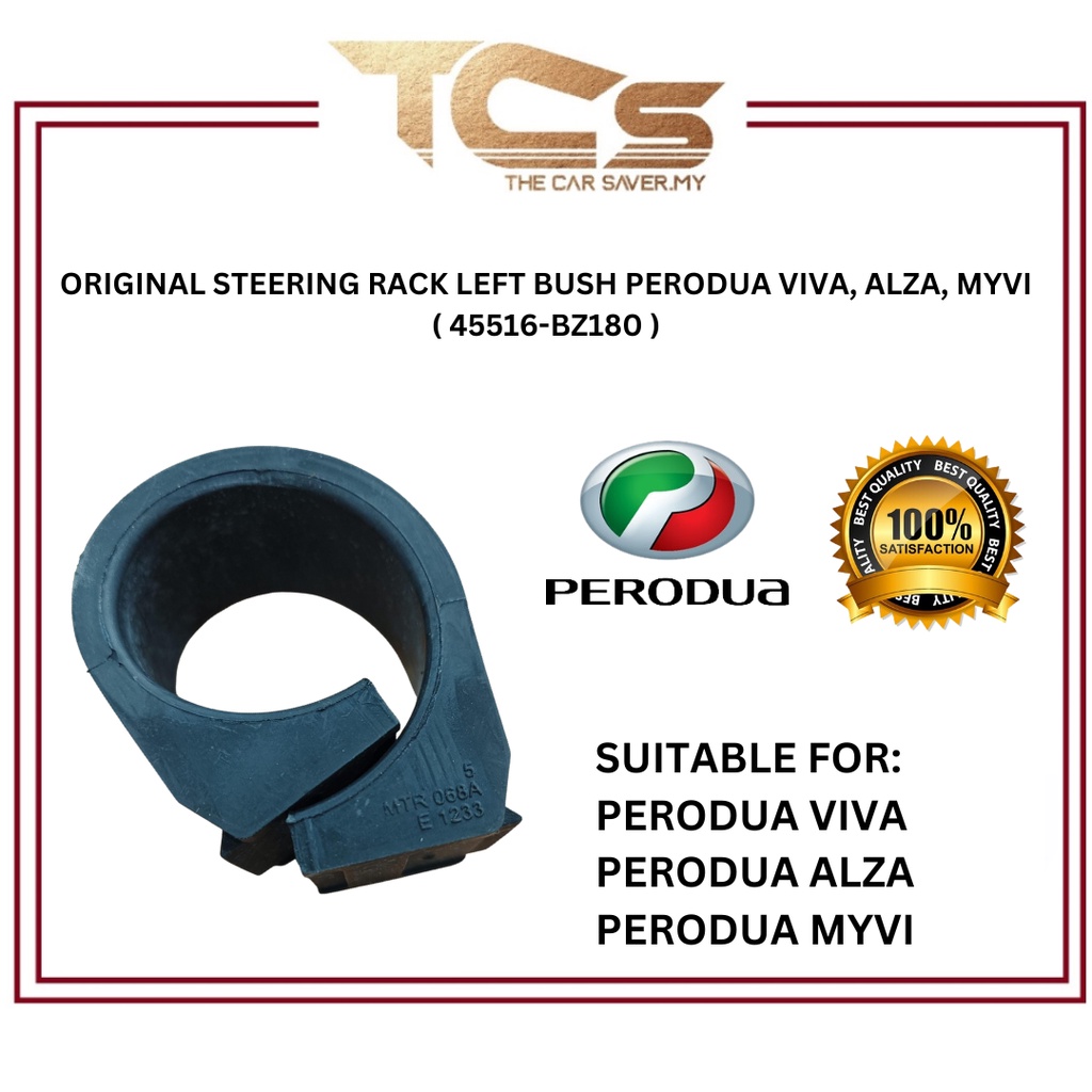 ORIGINAL STEERING RACK LEFT BUSH PERODUA VIVA, ALZA, MYVI ( 45516-BZ180 ...